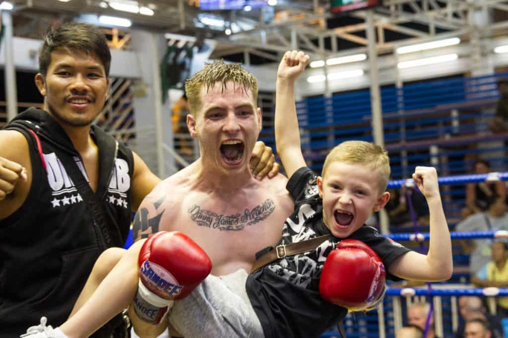 WATCH: David, Liam & Allan Strachan | Sumalee Boxing Gym