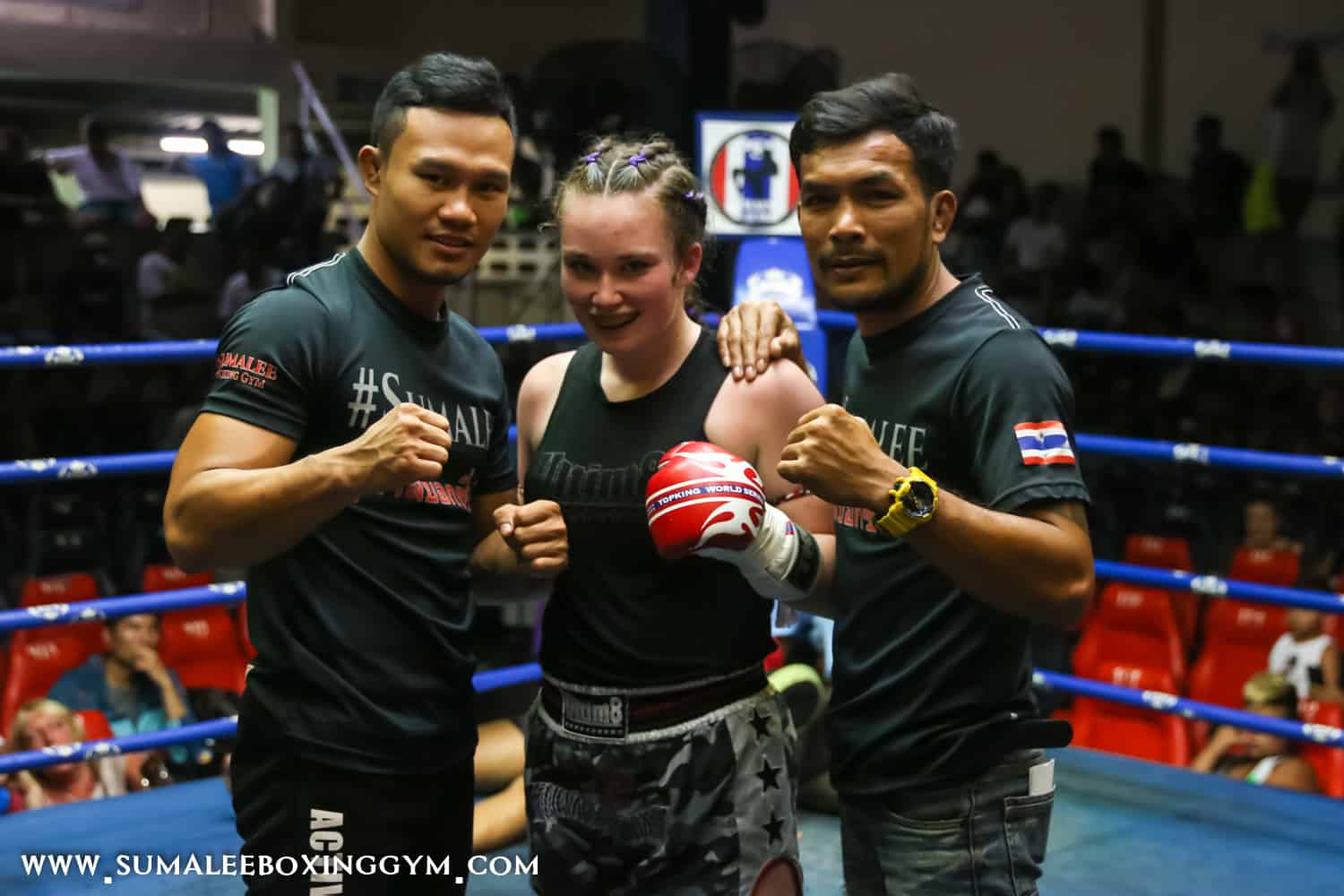Watch Ellie Burr Sumalee and Yok Sumalee Fight At Patong Stadium
