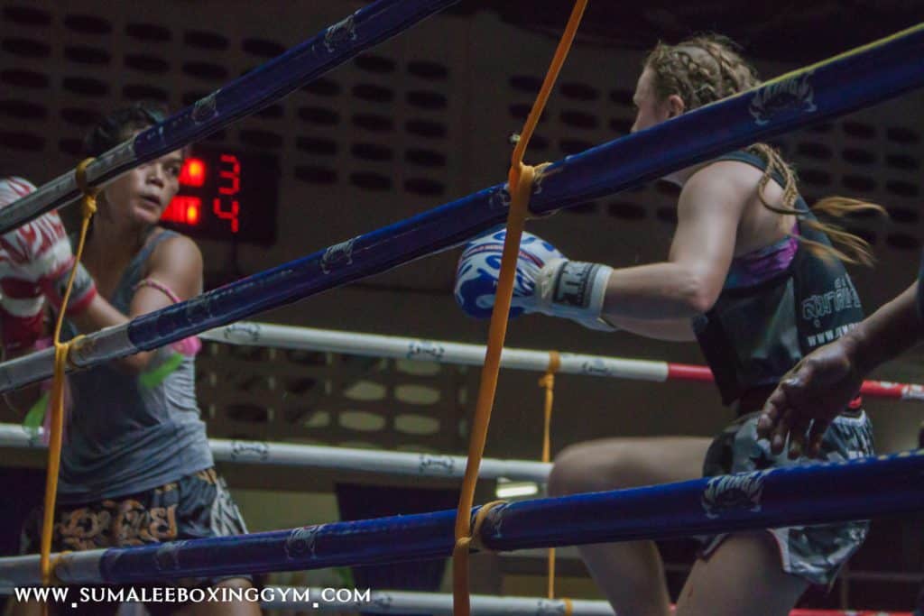 Watch Rhona Walker Sumalee fight Salika Kaewpitak Muay Thai